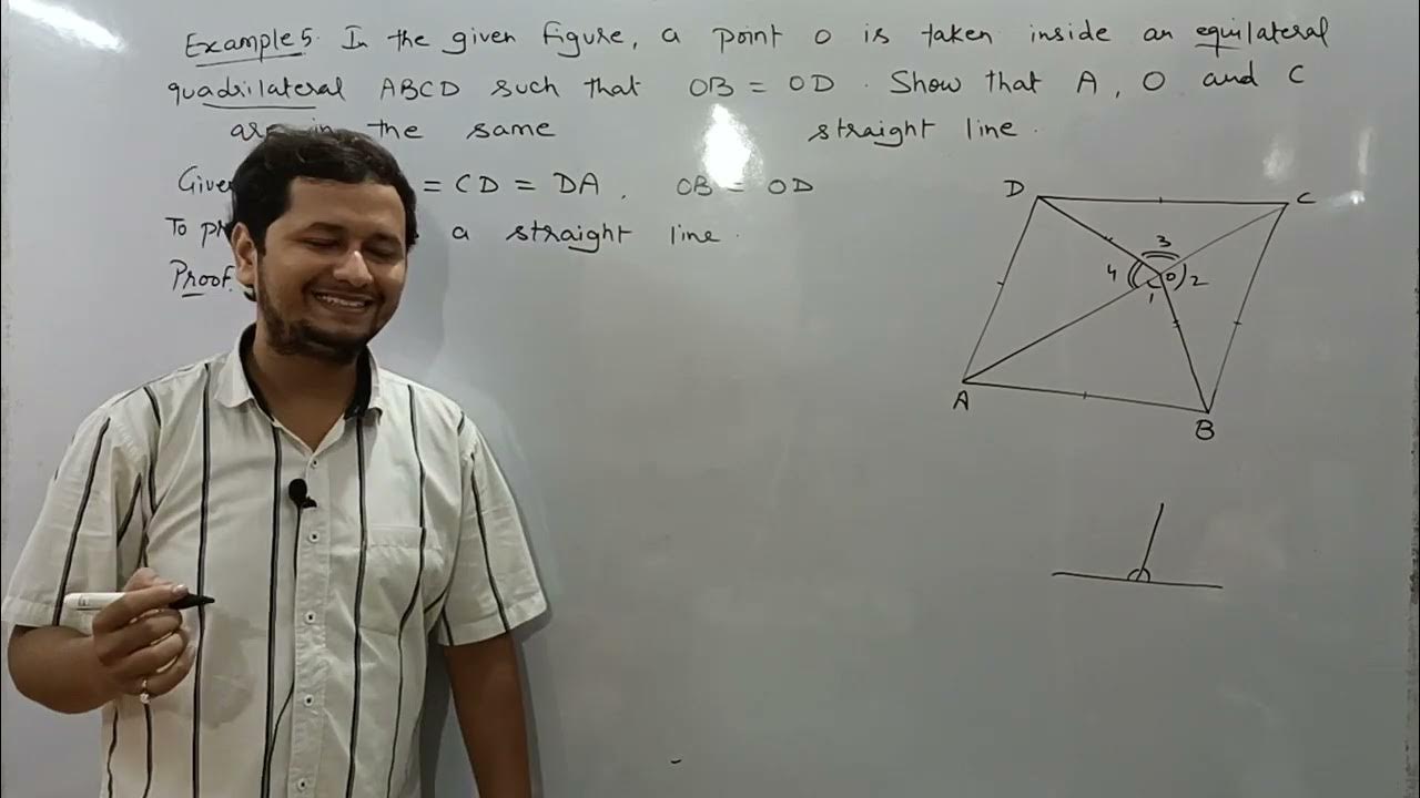 quadrilaterals I example 5 I class 9 I RS Aggarwal I math I chapter 8 ncert - YouTube