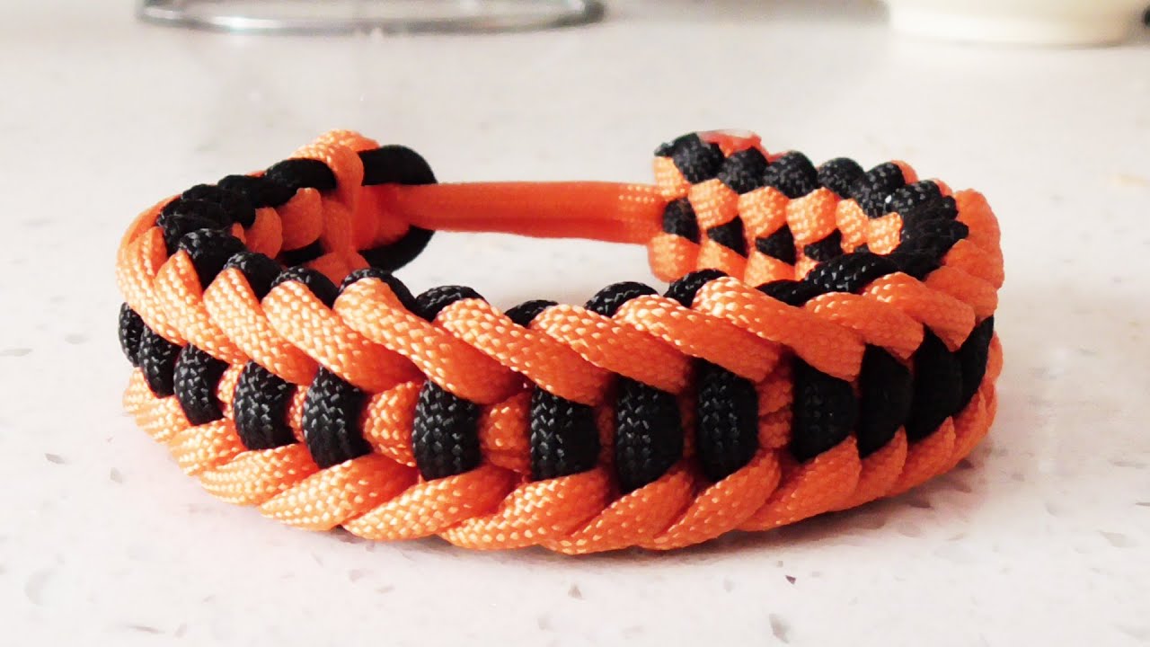 How To Make The Jagged Ladder Paracord Survival Bracelet Without Buckle how-to-make-the-jagged-ladder-paracord-survival-bracelet-without-buckle