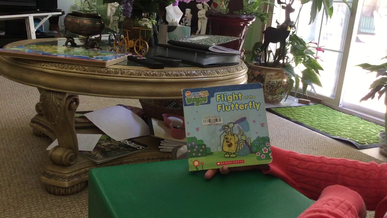 Wow Wow Wubbzy Flight of the Flutterfly Book Ms Karen Reading to ...