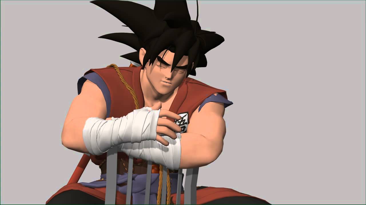 Goku Animation Test2 - YouTube