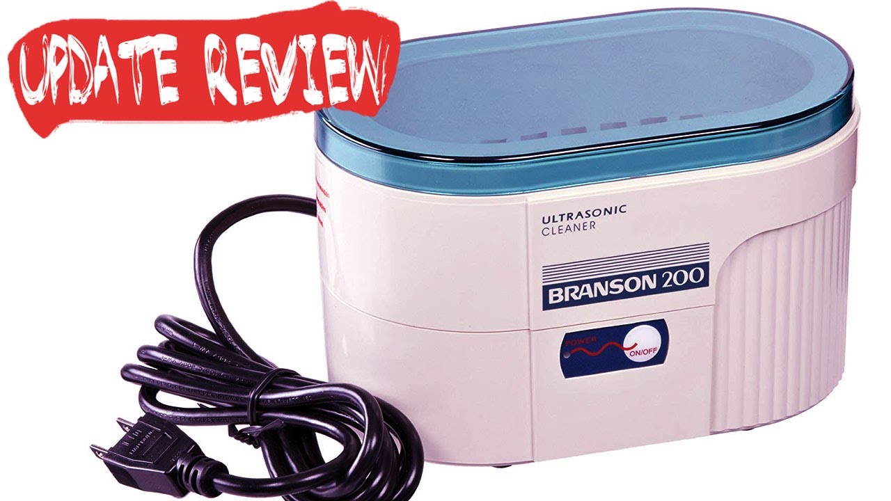 The Best Ultrasonic Cleaner - Branson Model B200 Review - YouTube