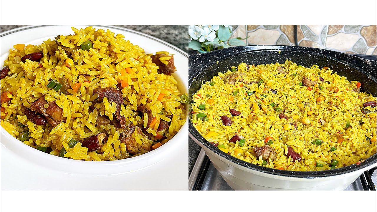 HOW TO MAKE BEST FRIED RICE/HOW TO MAKE NIGERIAN FRIED RICE - YouTube