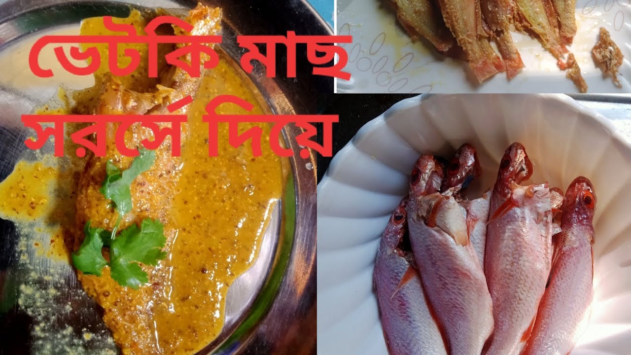 ভেটকি মাছ সরষে দিয়ে ।। Bhetki Maach Recipe In Bengali । Priyanka with ...