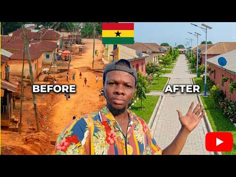 This Village in Ghana Has CCTV, Free WiFi & Paved Roads 😳