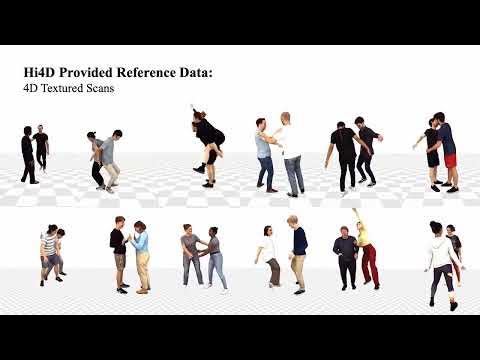 Hi4D: 4D Instance Segmentation of Close Human Interaction - YouTube