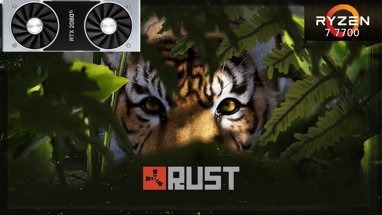 Rust - Ryzen 7 7700 + RTX 2080TI - High Settings - 1080p - YouTube