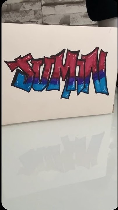 رسم اسم جمان - YouTube