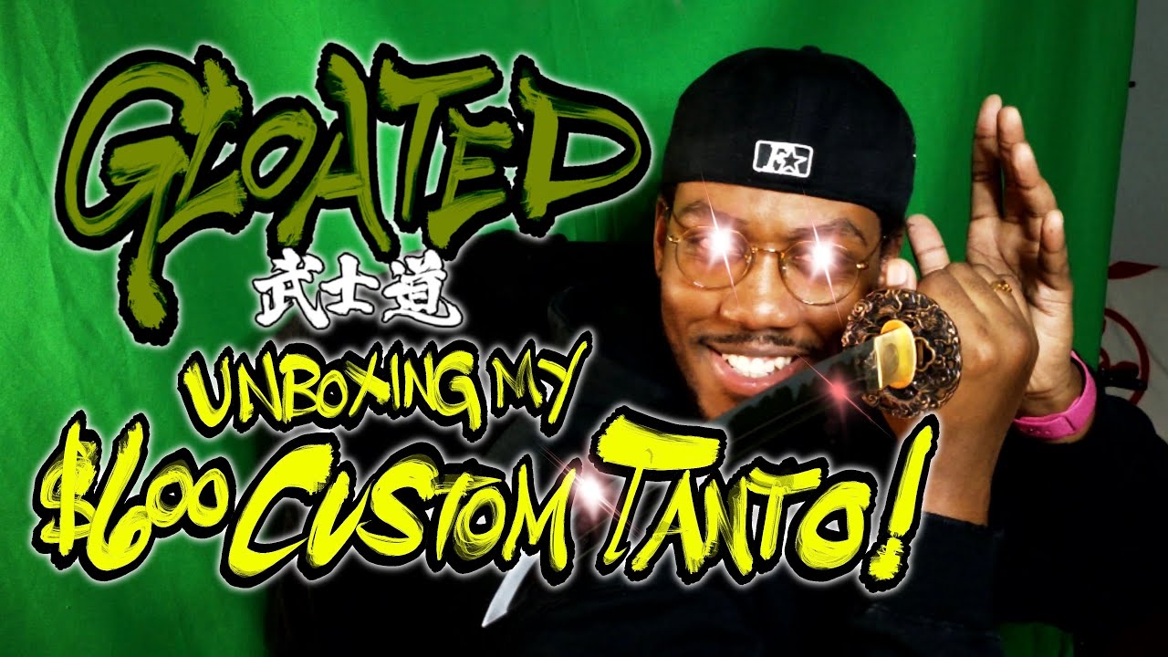 UNBOXING A $600 CUSTOM TANTO! - YouTube