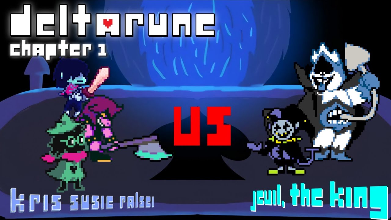 Deltarune Full Gameplay Chapter 1 Boss Fight + Secret Boss Jevil, The ...