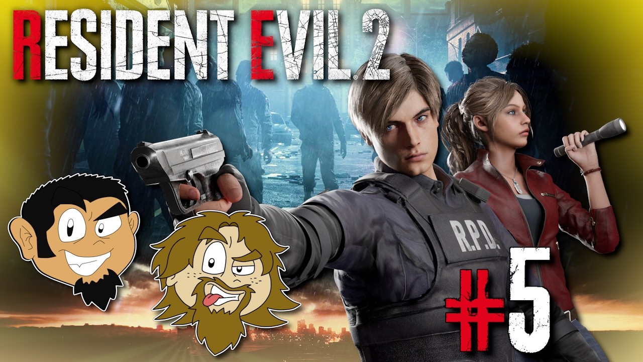 Resident Evil 2 Remake: Part 5 - Sewer Gators - YouTube