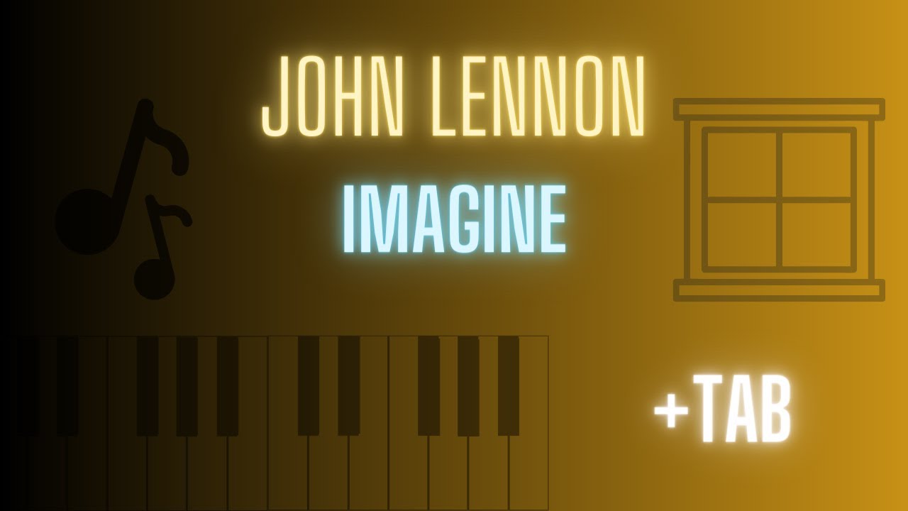 John Lennon - Imagine | Elektro Gitar | Solo | Tab - YouTube