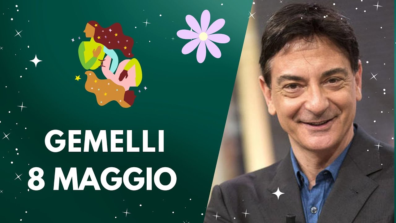 Gemelli ♊️ Lunedì 8 Maggio🔮 Oroscopo Paolo Fox - Cari saluti a Venere ...