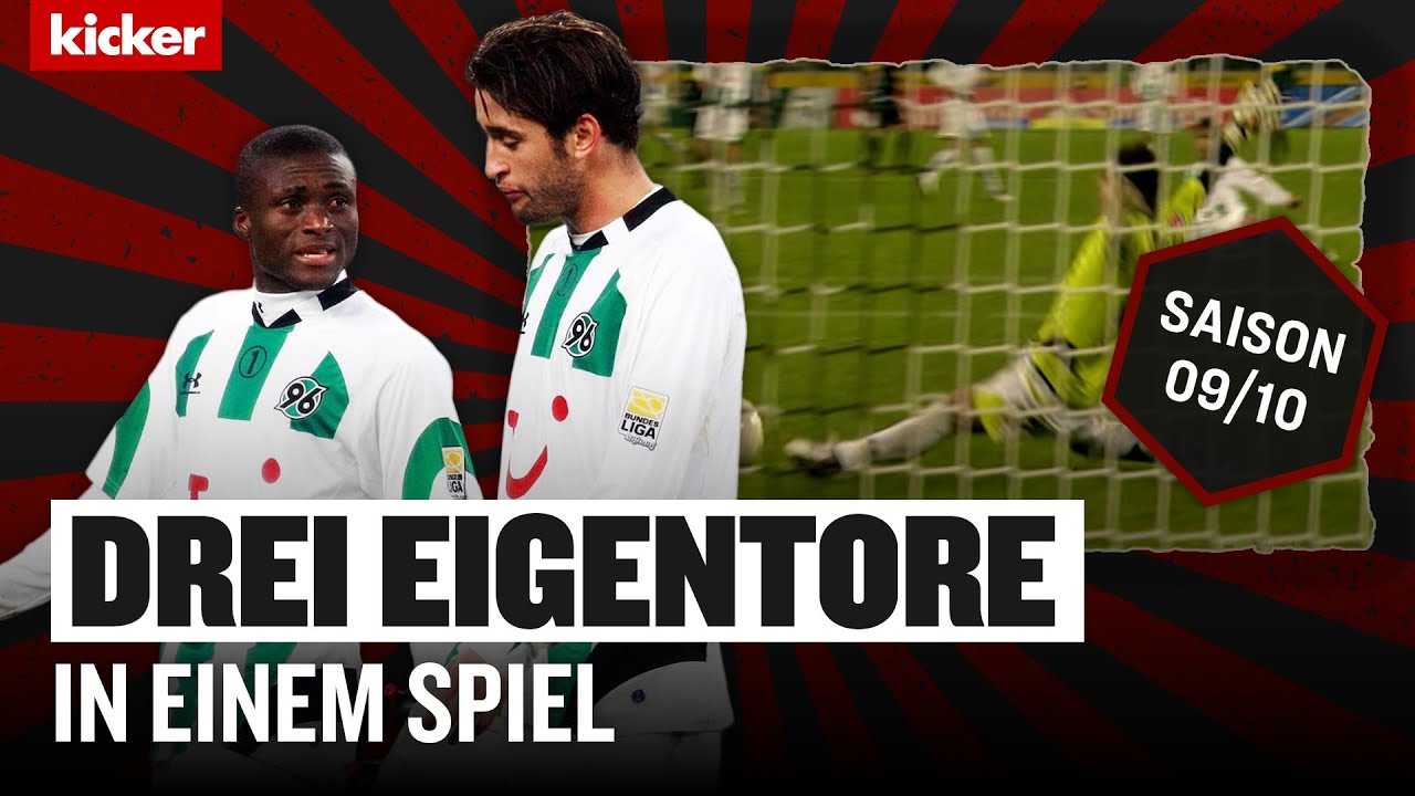 Haggui und Djakpa: Drei spektakuläre Eigentore in einem Spiel ...