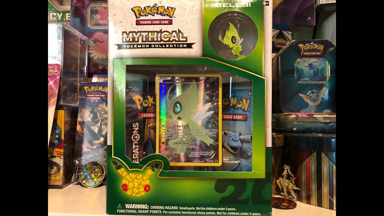 Celebi Mythical Collection Box - YouTube