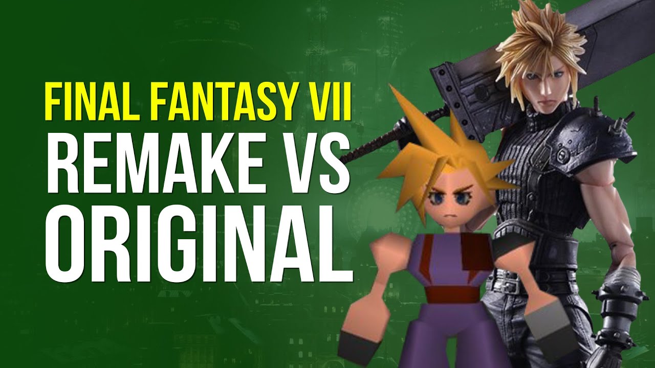 ORIGINAL vs REMAKE: comparamos 10 ESCENAS ICÓNICAS de FINAL FANTASY VII ...