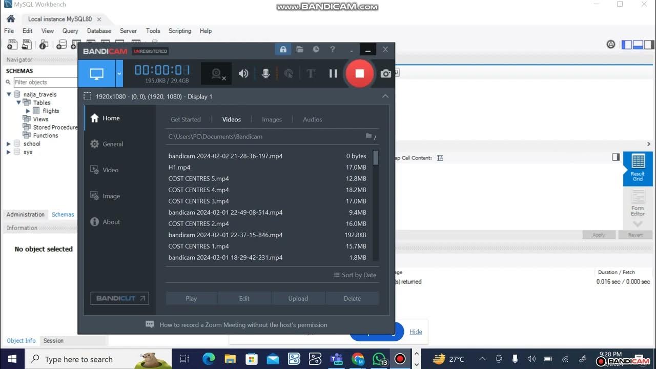 Building A Travel Reservation Database With Sql Live Training Session In Miramore Youtube