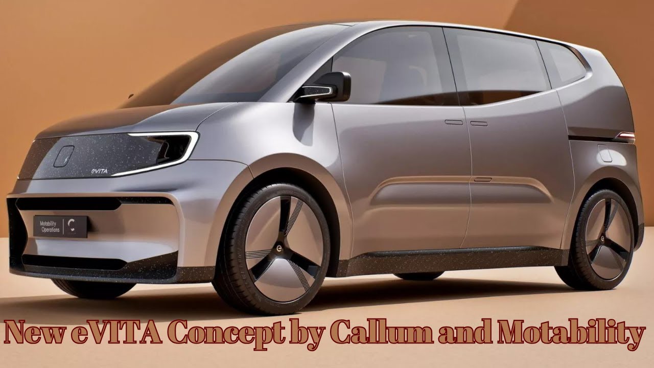 A Wheelchair Accessible Electric Minivan. New eVITA Concept by Callum ...
