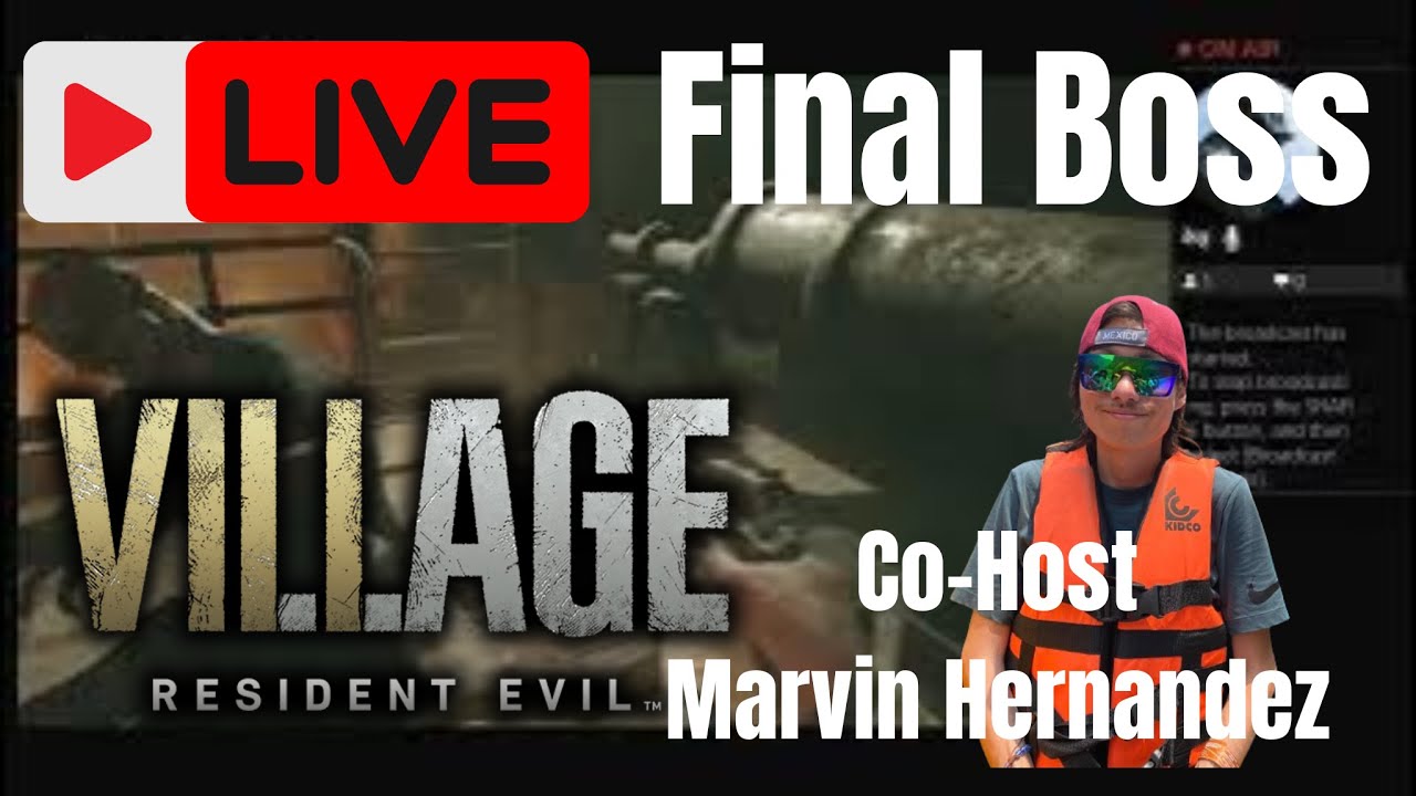 Resident Evil Village Co-Host Marvin Hernandez Final Boss - YouTube