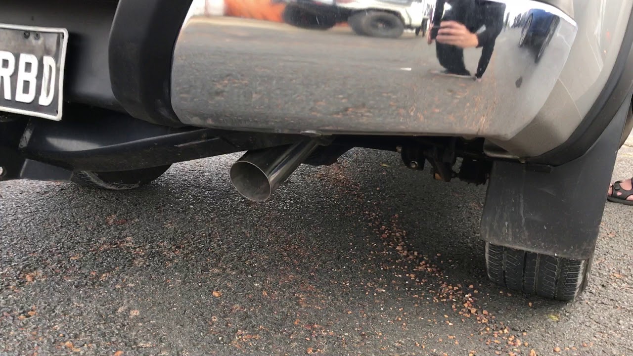 PPD Performance 2015+ Nissan Navara NP300 DPF Back 3" Exhaust - YouTube