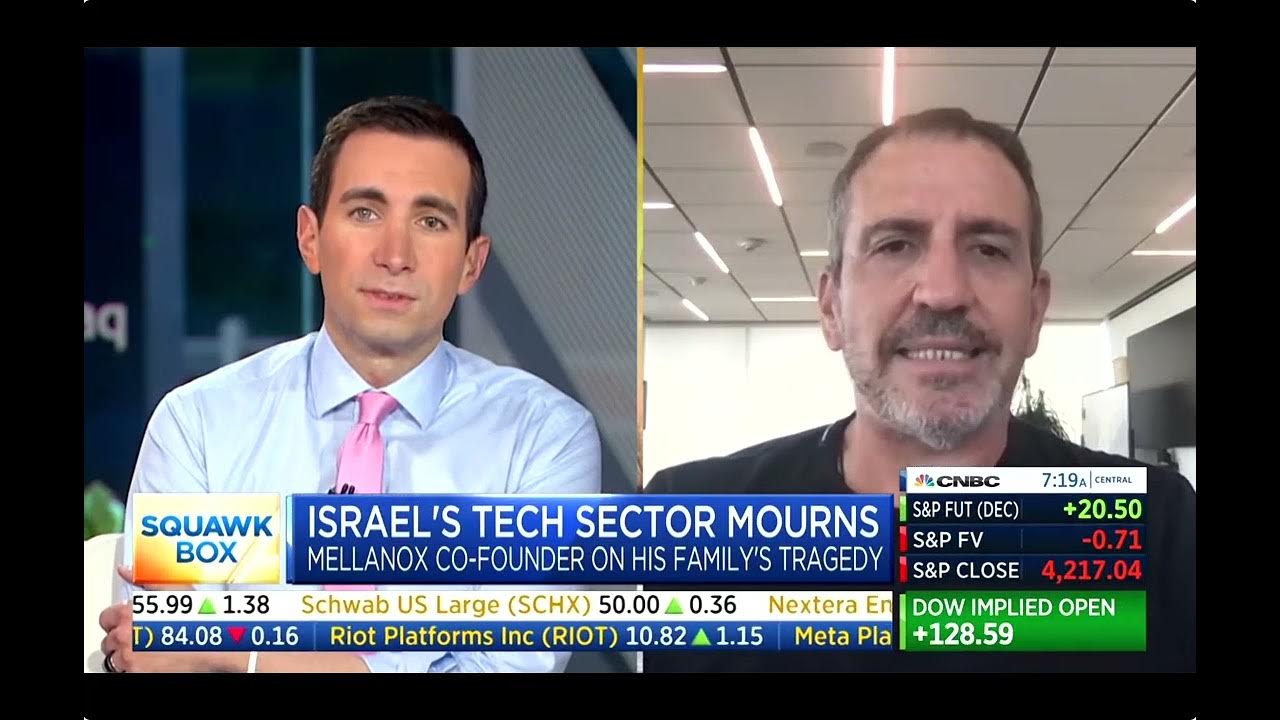 Andrew Ross Sorkin CNBC Interview of Eyal Waldman - YouTube