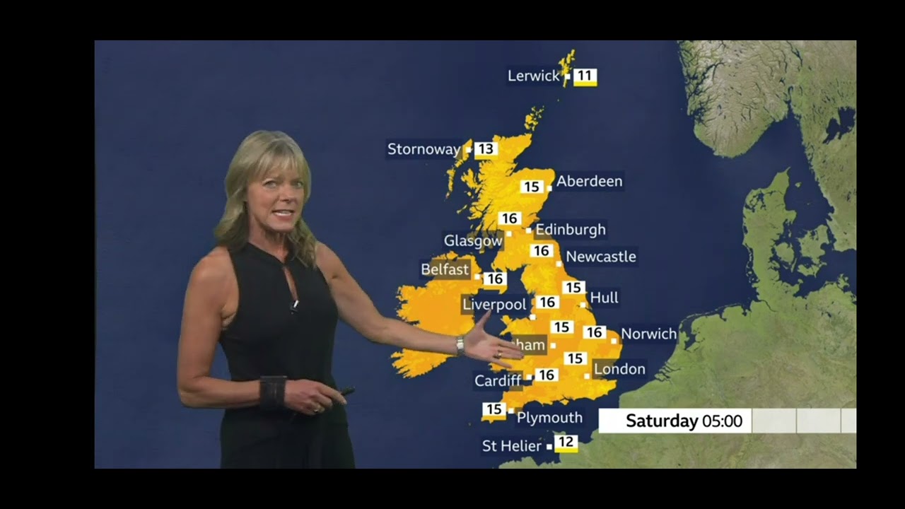 Louise latest national weather this weekend - YouTube