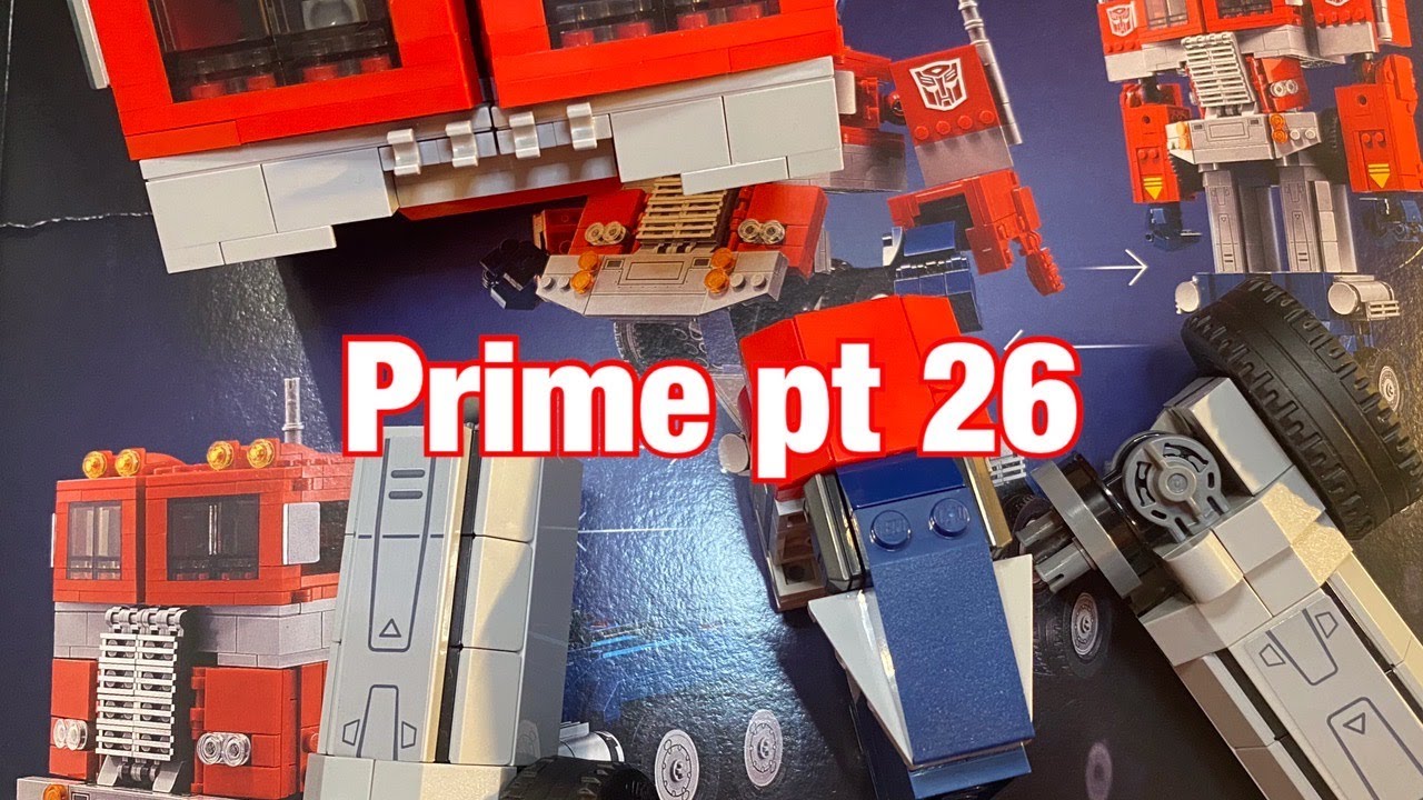 Part 26 of building the Lego Optimus Prime build #optimusprime # ...