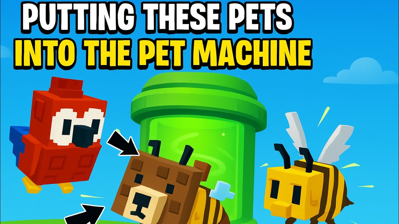 PUTTING MORE PETS INTO THE PET MACHINE!! - YouTube