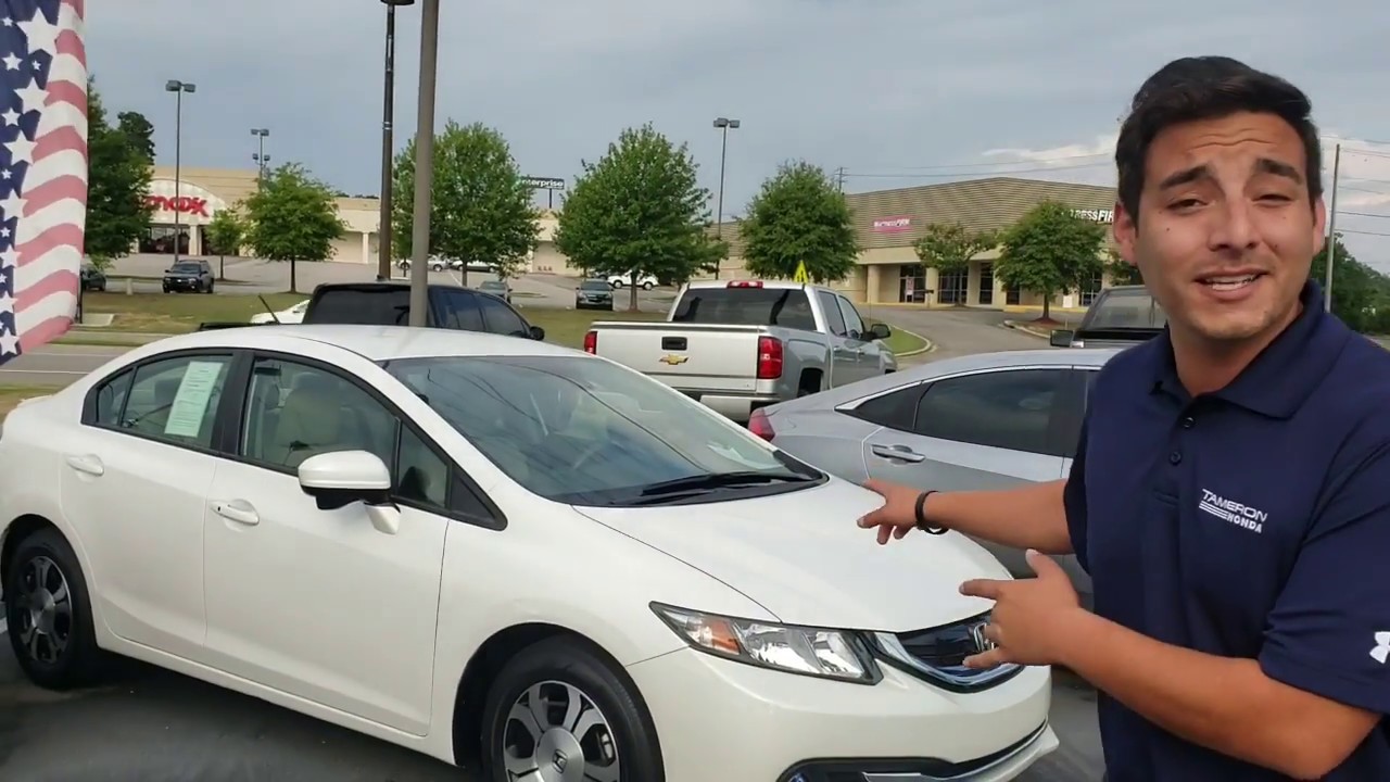 2015 Honda Civic Hybrid for Michael from Clay Rivenbark at Tameron ...
