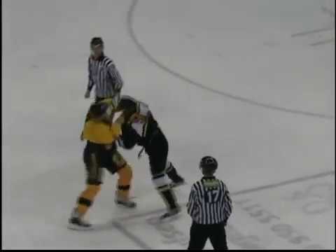 Ryan Shmyr vs Andre Payette EIHL fight 17-12-06 - YouTube