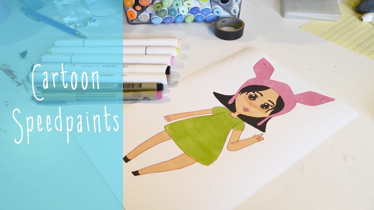 Louise Speedpaint / / Cartoon Speedpaints - YouTube