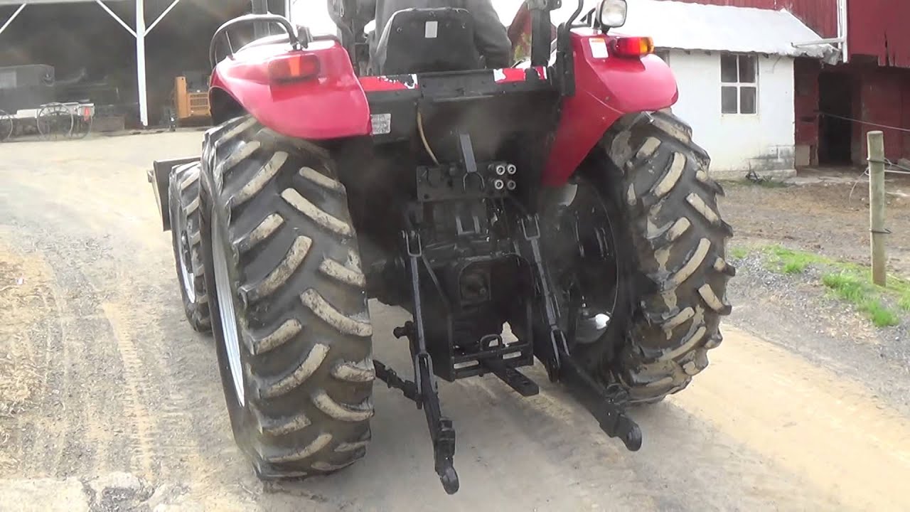2006 CASE IH JX80 4WD TRACTOR WITH LOADER - YouTube