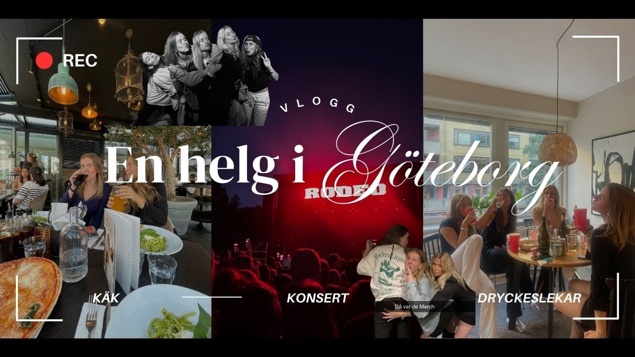 Göteborg vlogg - FT. BOLAGET & RODEO (18+) - YouTube