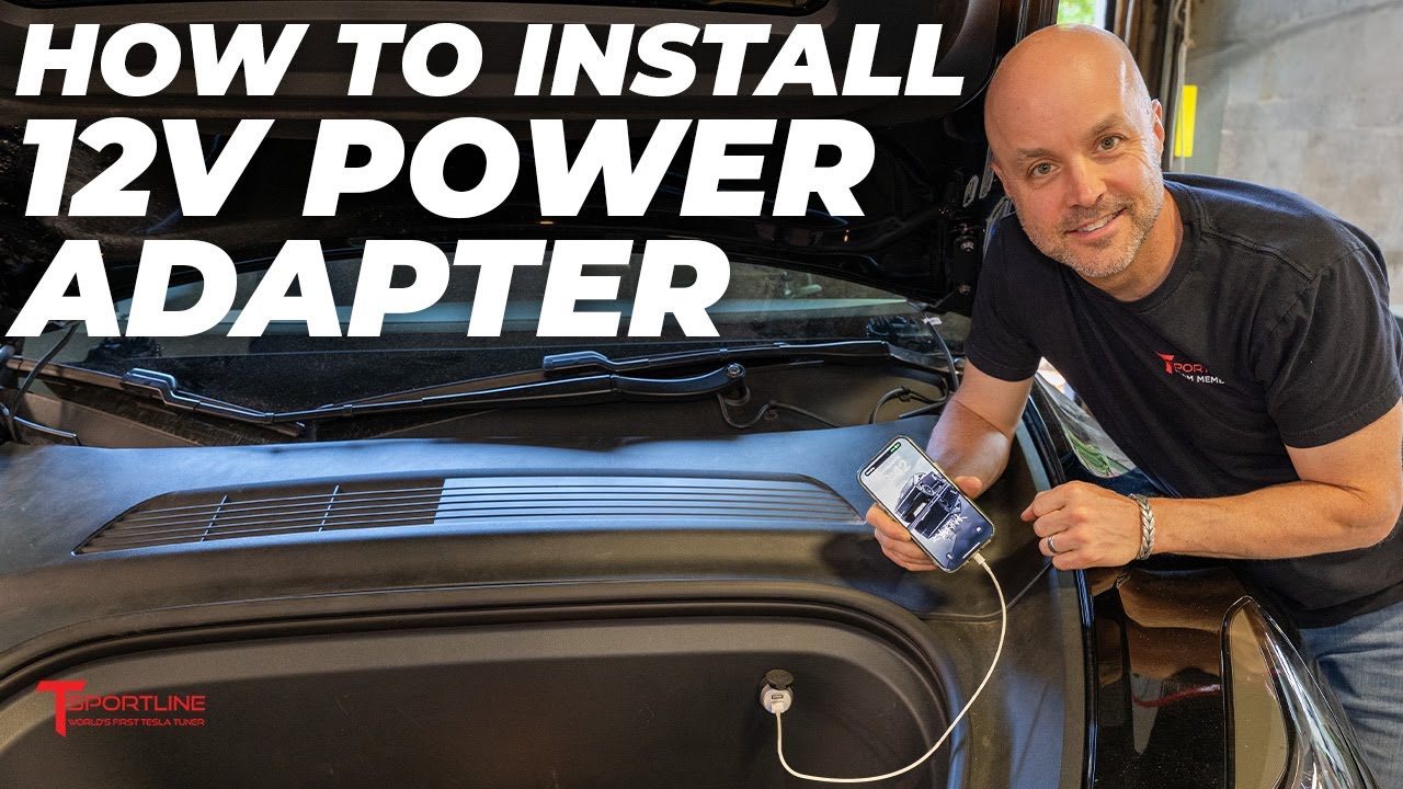 Adding 12v Auxiliary Power Port to Frunk of Tesla Model 3 / Y / S / X ...