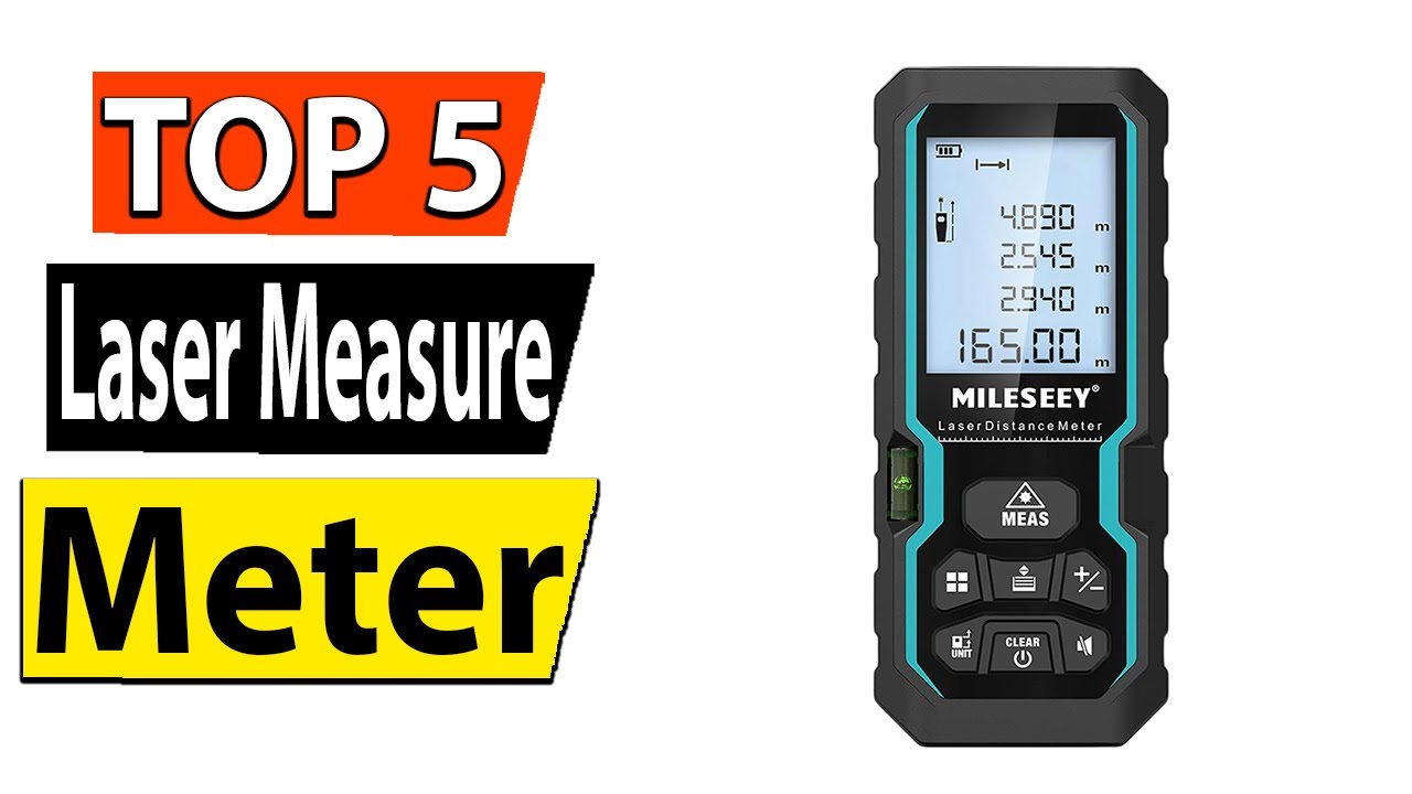 TOP 5 BEST Laser Measure Distance Meters Review 2024 - YouTube