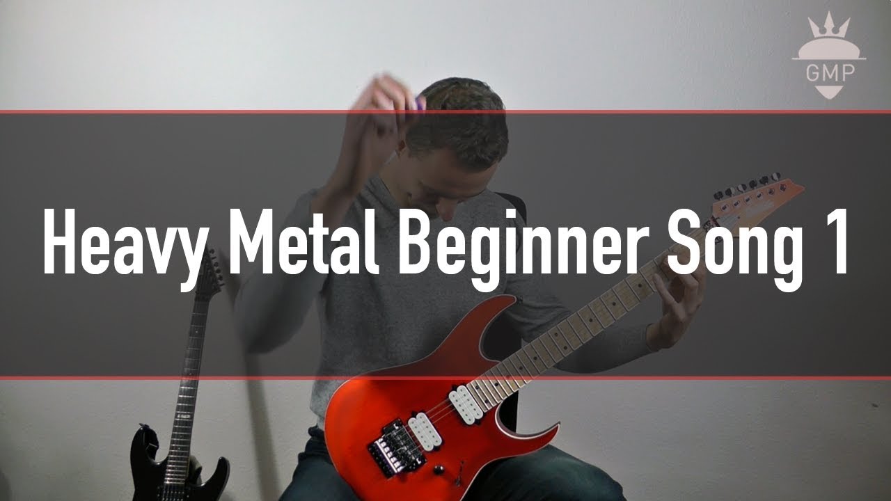 Metal Riffs Lernen - Heavy Metal Beginner Song 1 | Guitar Master Plan ...
