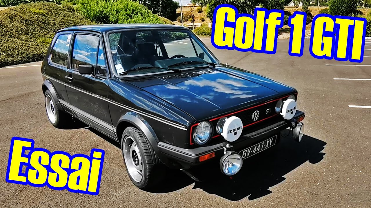 Essai Golf 1 GTI - La seule Golf Désirable ? - YouTube