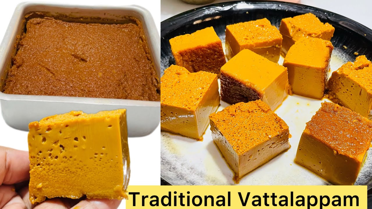 Iftar & Eid Special Vattalappam Recipe | Srilankan Famous Traditional ...