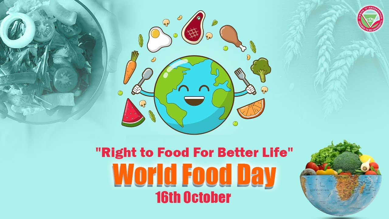 Right to Food For Better Life| World Food Day | IMS & SUM Hospital ...