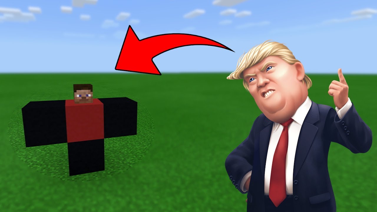 Minecraft - Wie man Donald Trump spawnt - YouTube