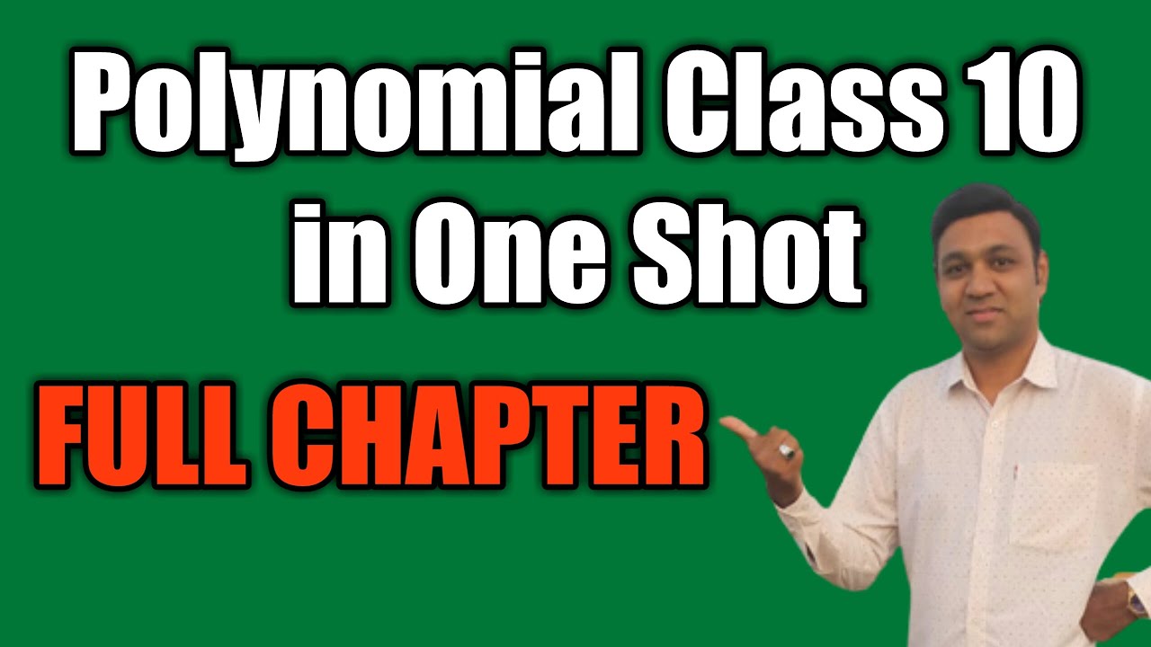 Polynomials | Polynomials Class 10 One Shot | Polynomials Class 10 full ...