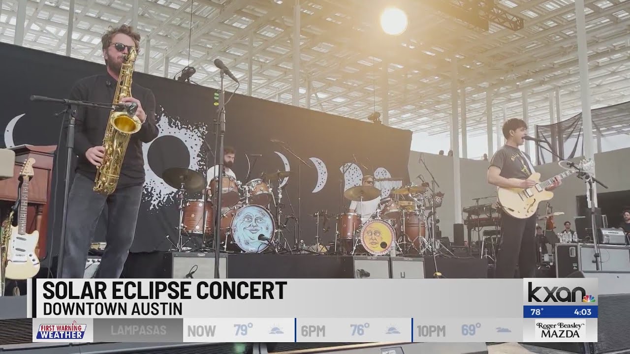 Austin hosts Vampire Weekend's sold-out solar eclipse show at Moody ...