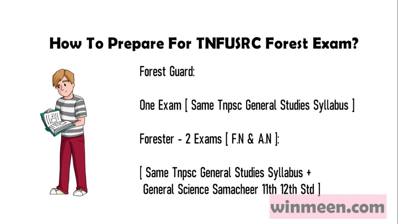 How To Prepare For TNFUSRC Forest Exam - YouTube
