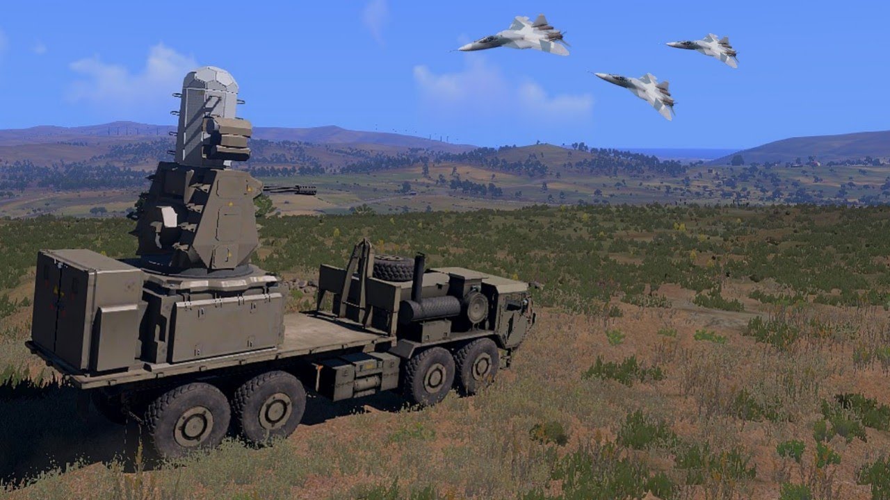 America's deadliest secret weapon blocks Russian air routes||ARMA 3 ...
