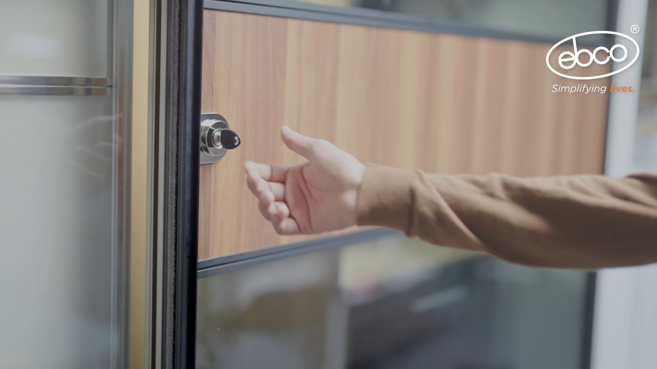 Walk-In Sliding Lock - YouTube