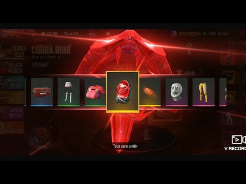 🤯🤯Esta fue mi suerte en el evento Cobra Rubí 😱😱 *épico*// free fire