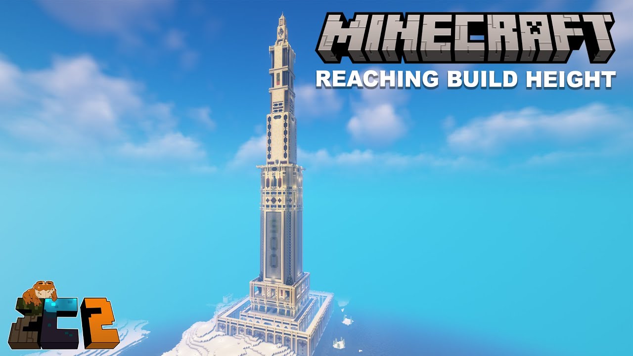 My Tallest MEGA Base - Minecraft | ZetaCraft - Ep 19 - YouTube