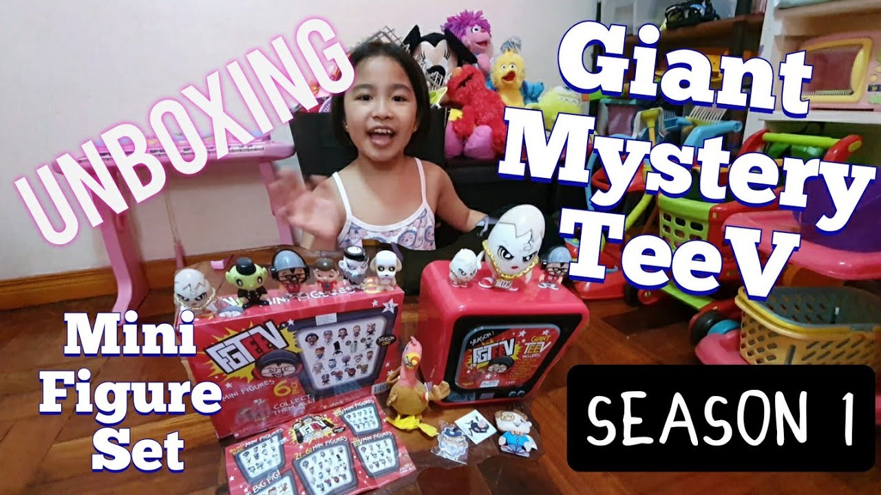 Unboxing Toys: FGTeeV Toys Season1 **Giant Mystery TeeV and Mini ...
