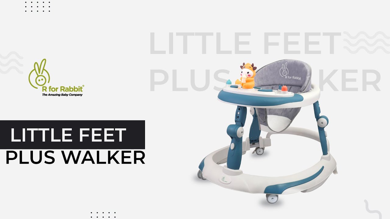 R for Rabbit Little Feet Plus Baby Walker - YouTube