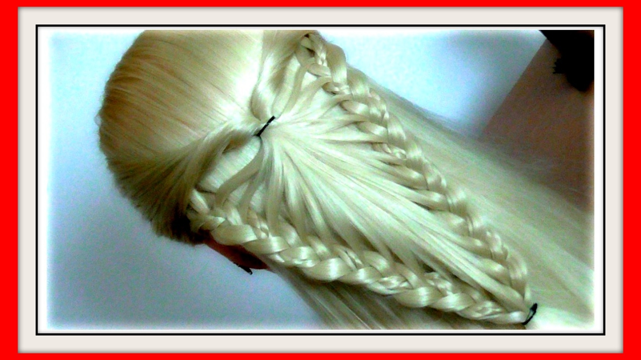 ARROW BRAID HAIRSTYLE / HairGlamour Styles / Hair Tutorial - YouTube