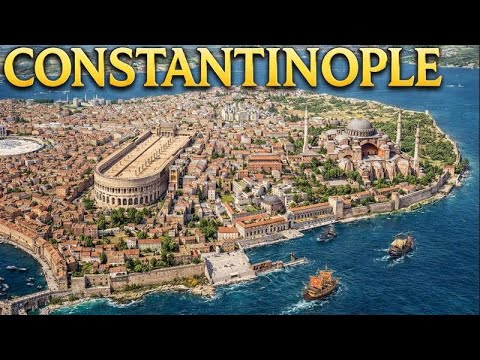 Within the Walls of Constantinople 500–1200 CE (AI Reconstruction ...